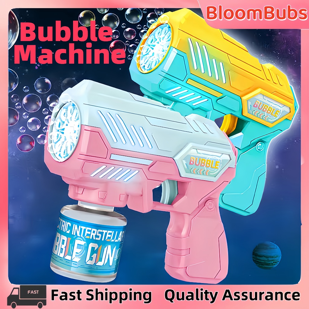 Automatic Bubble Gun Portable Models Bubble Machine Toys Bubble Gun Machine For Kids Gift ...