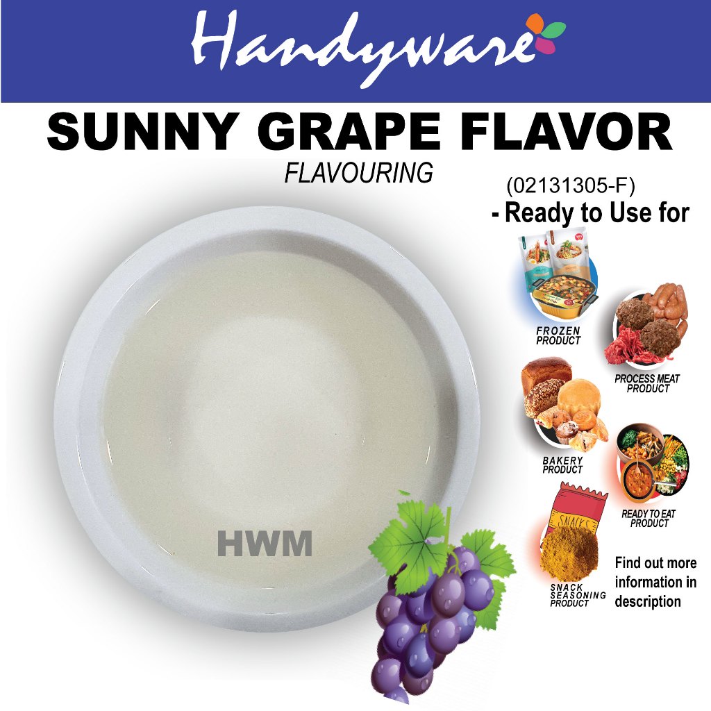 HWM - SUNNY GRAPE FLAVOR / PERISA ANGGUR 10G | Shopee Malaysia
