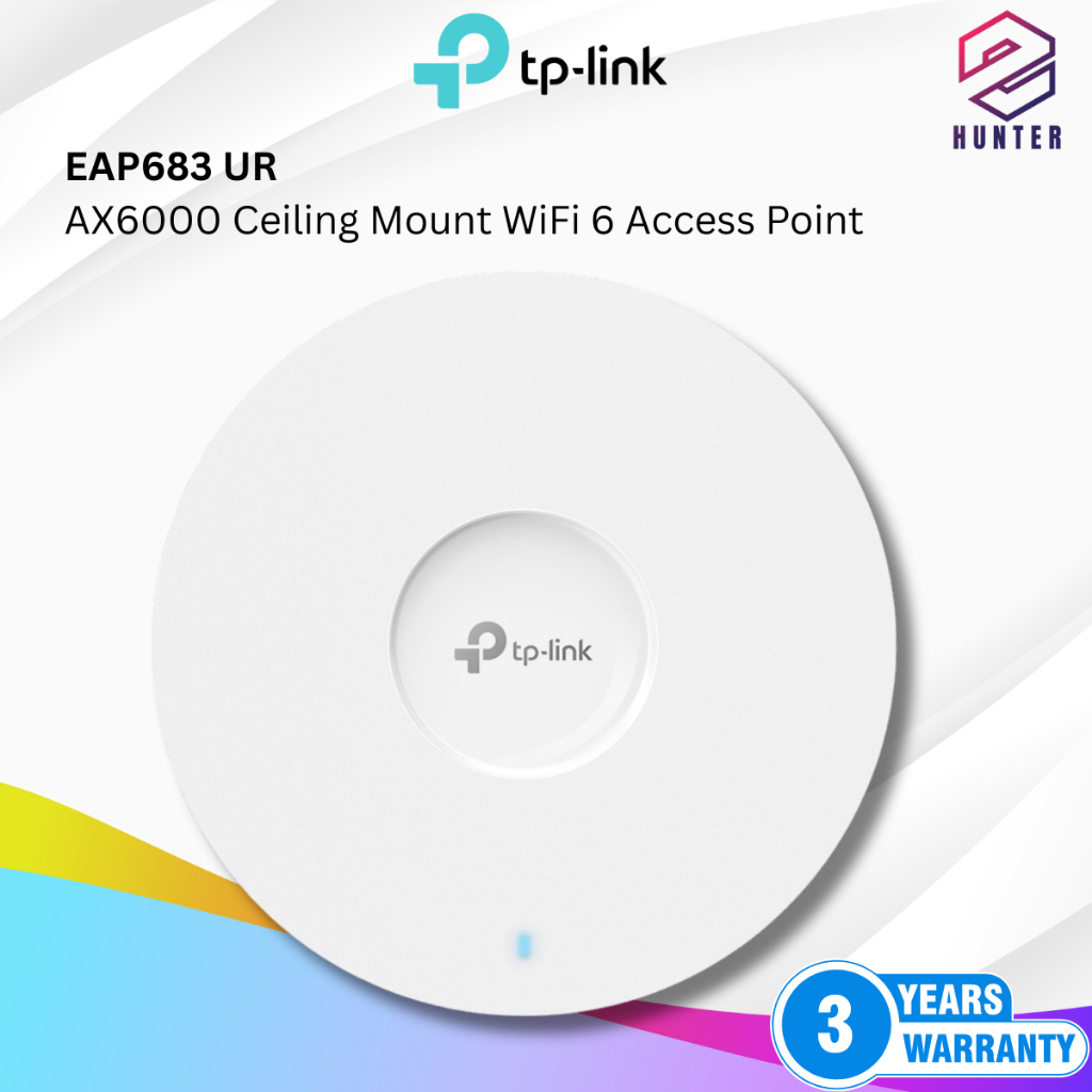 TP-LINK EAP683 UR AX6000 Ceiling Mount WiFi 6 Access Point | Shopee ...