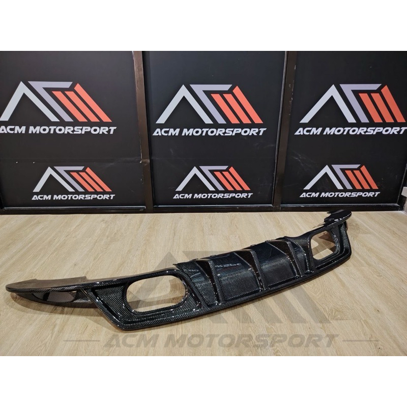 Audi TT mk3 carbon fiber rear diffuser | Shopee Malaysia