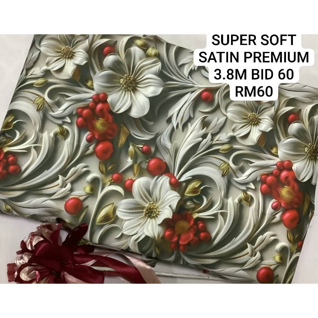 LELONG KAIN PASANG MANGO SILK/ARMANI SILK/SULAM BIKU /BUBBLE SATIN ...
