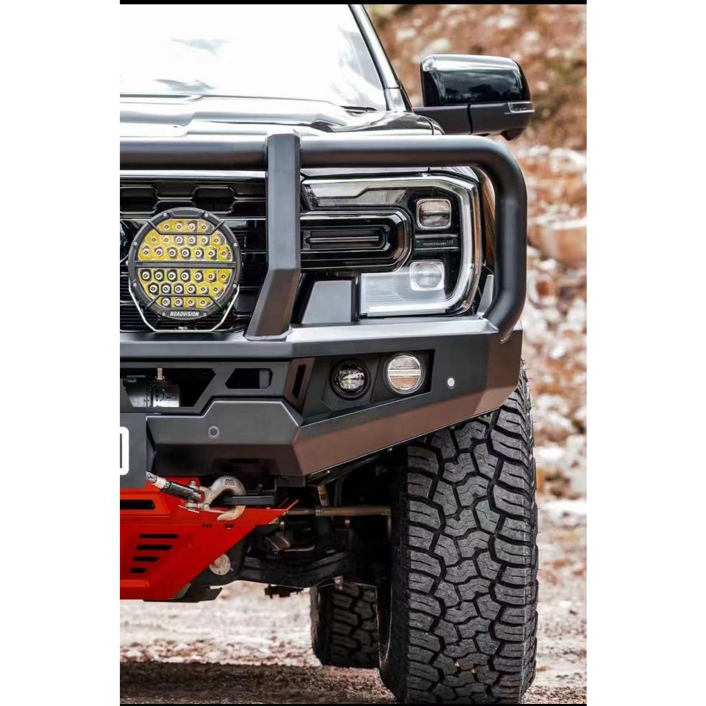 Safit Front Bumper Ford Ranger T9 XL XLT 22-24 Safir Front Bumper Bull ...