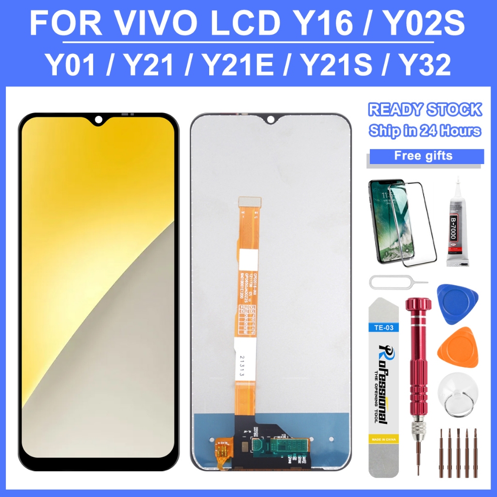 ORI LCD FOR VIVO Y16 / Y02S / Y21 / Y21A / Y21E / Y21G / Y21S / Y21T ...