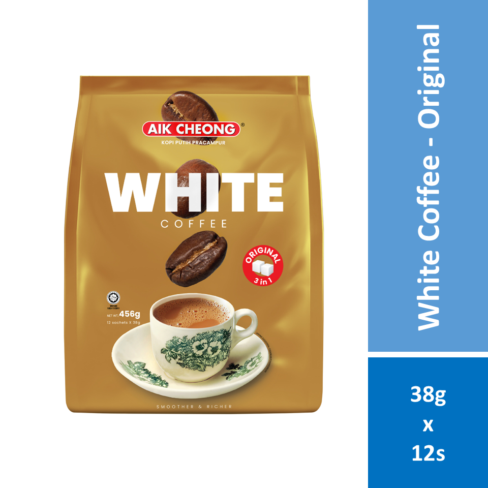 [East Malaysia] Aik Cheong White Coffee - Original (456g/38g x 12 ...