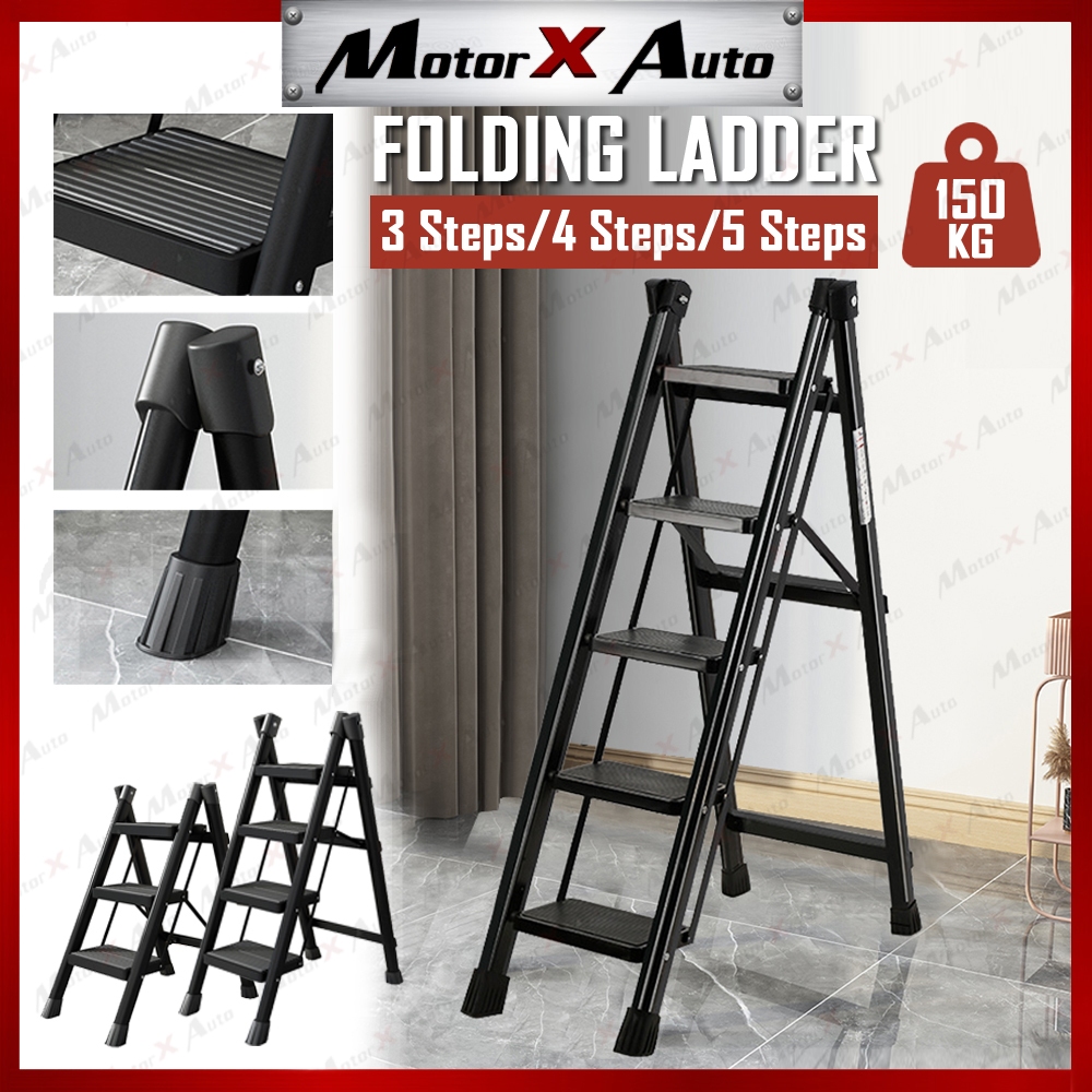 3/4/5 Step household ladder heavy duty Stool Ladder Folding Ladder Up ...