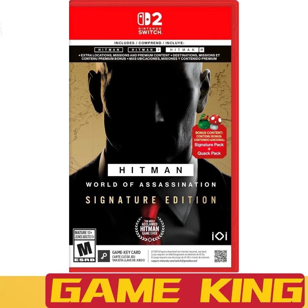 Nintendo Switch 2 Hitman World Of Association Signature Edition ...