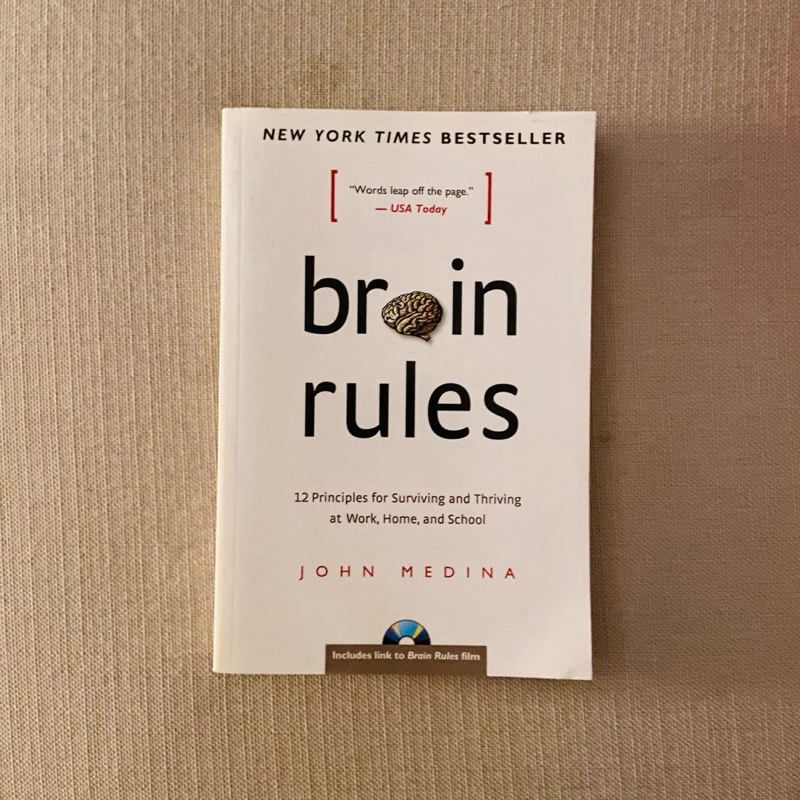 Brain Rules John Medina Secondhand book | Shopee Malaysia