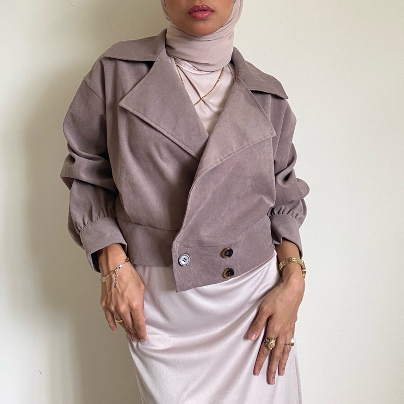 OVERSIZED VINTAGE JACKET | Shopee Malaysia