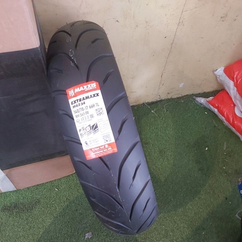 Maxxis Extramaxx 140/70-17 tyre tubeless (year of made 2025) | Shopee ...