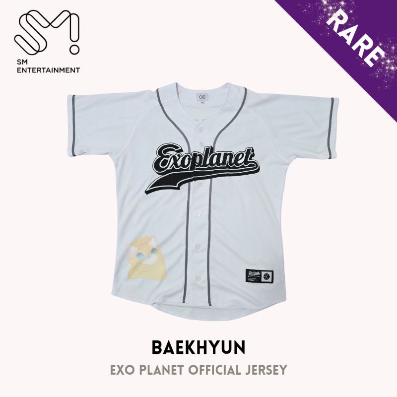 EXO PLANET Official Baseball Jersey Byun Baekhyun | Shopee Malaysia