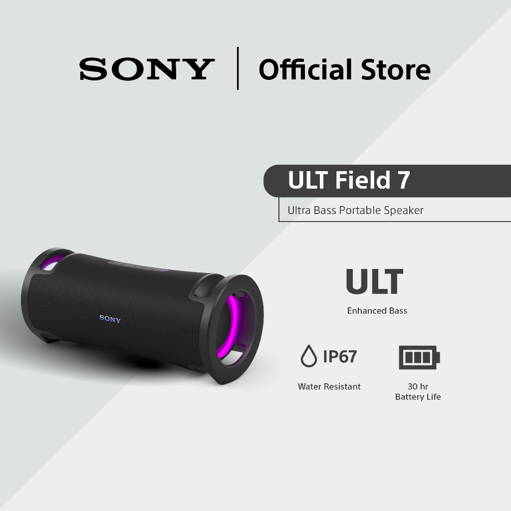 Sony ULT Field 7 Wireless Portable Speaker | Punchy Bass | 30h Battery ...