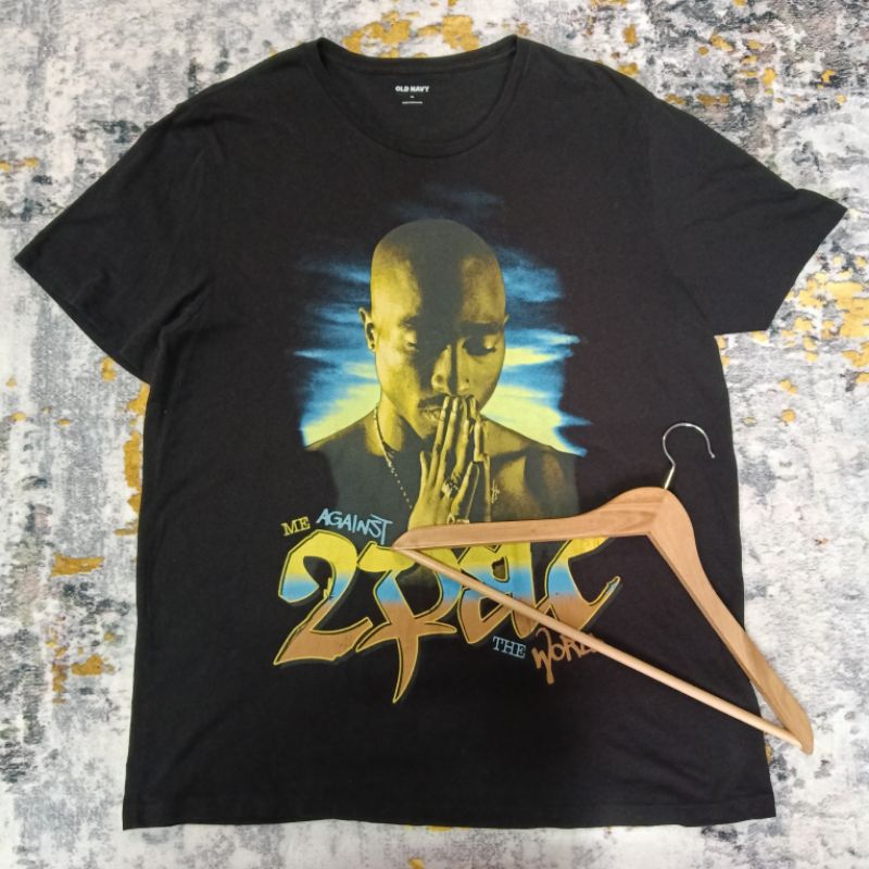 Men's Old Navy X Tupac Shakur Rap Tee | Shopee Malaysia