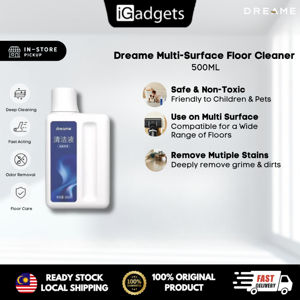 Dreame Detergent 500ML Robot Vacuum Detergent | Shopee Malaysia