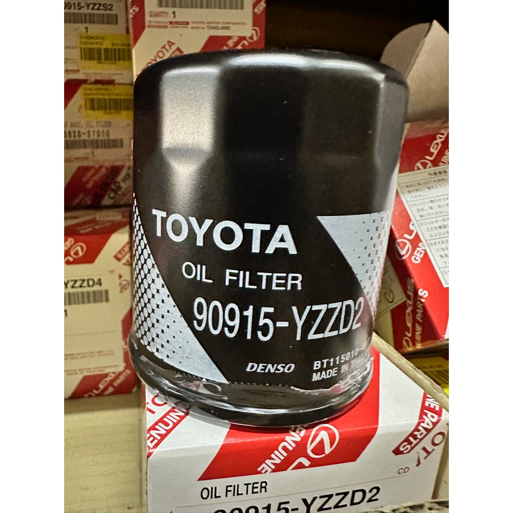 TOYOTA ALPHARD MNH10/HILUX KUN26 TOYOTA OIL FILTER 90915-YZZD2 | Shopee ...