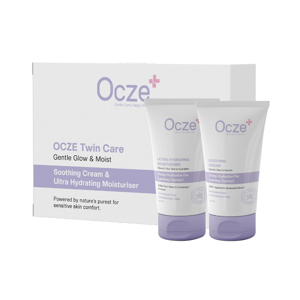 Ocze Twincare Soothing Cream Ultra Hydrating Moisturizer Combo Set 30ml ...