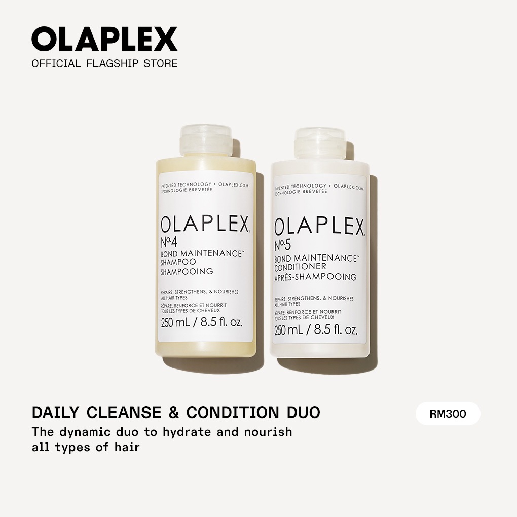 OLAPLEX Daily Cleanse & Condition Duo 250ml | Shopee Malaysia