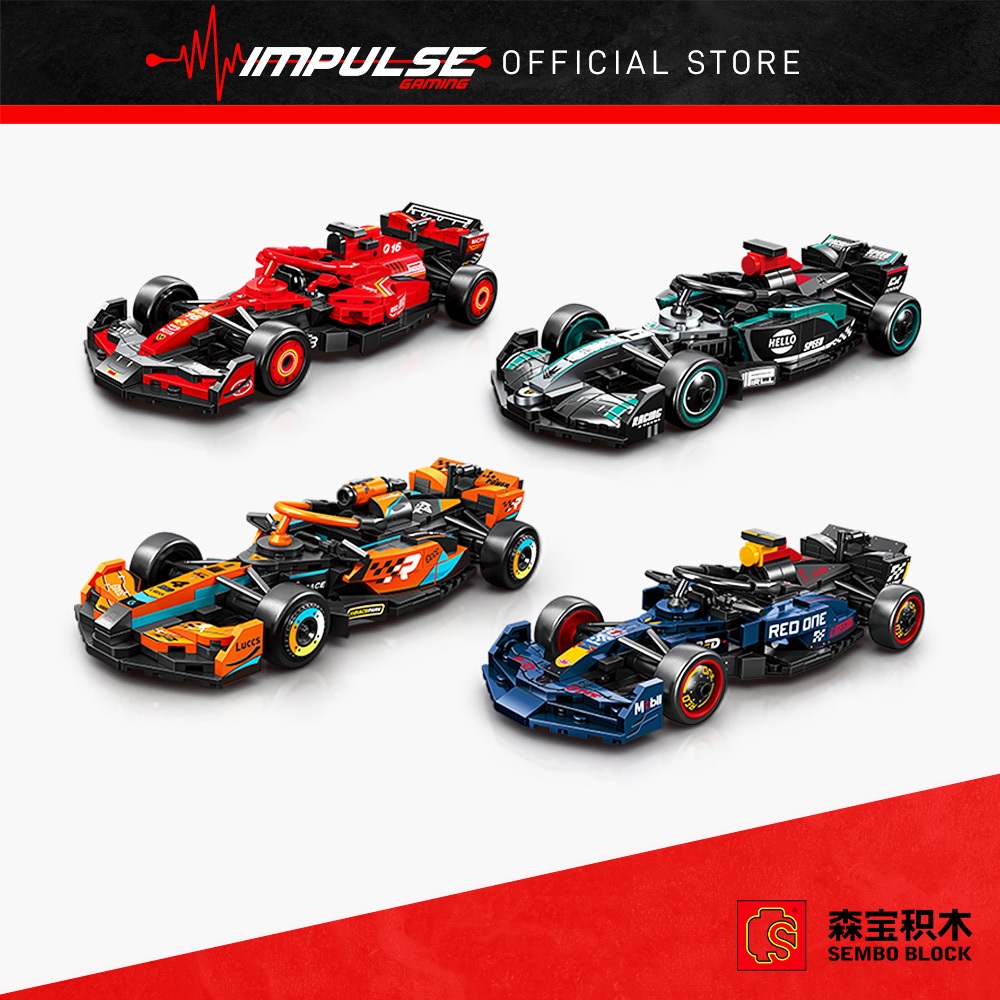 Sembo 714569 - 714572 Famous Car Racing Series | Shopee Malaysia