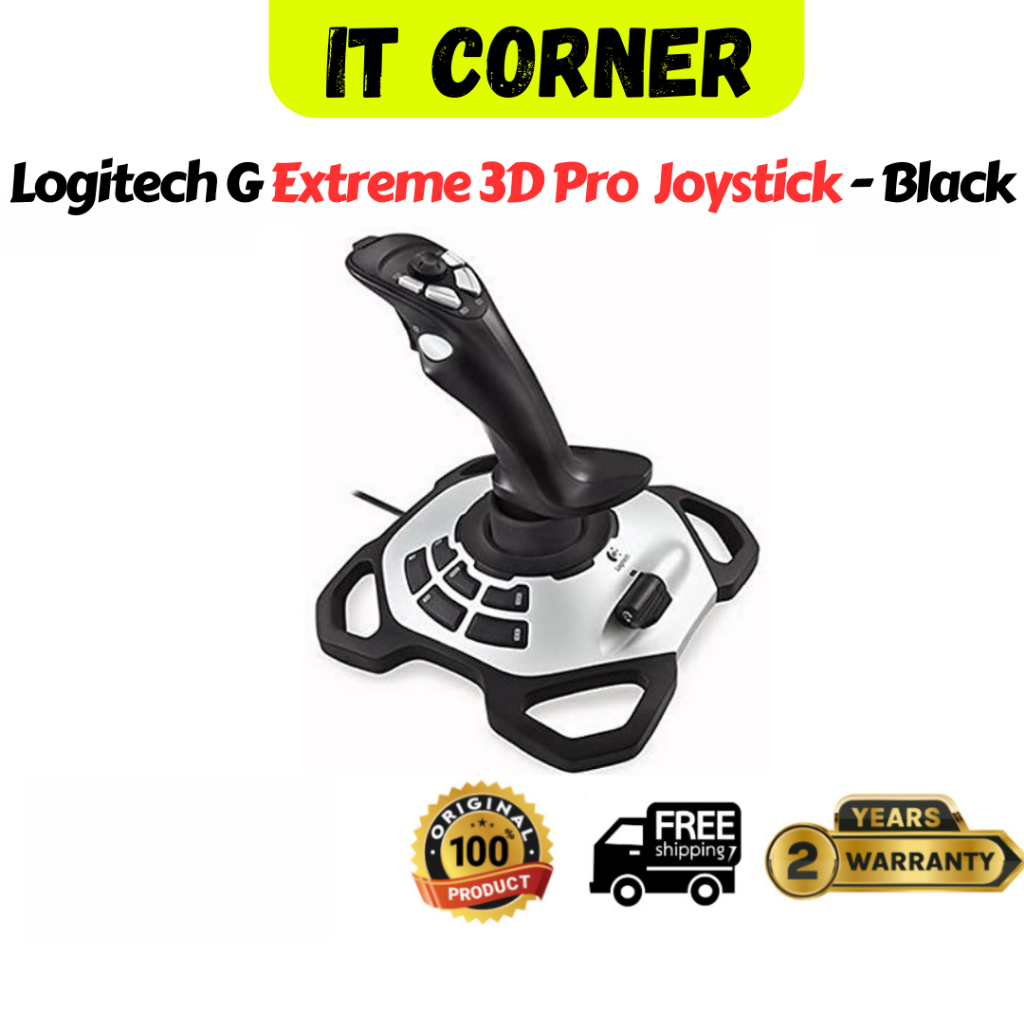 Logitech G Extreme 3D Pro Precision Joystick - Black | Shopee Malaysia