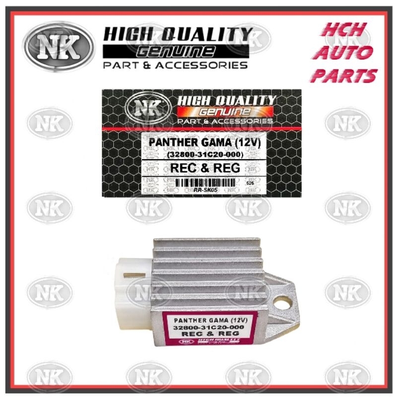 RECTIFIER & REGULATOR - SUZUKI - PANTHER GAMA (12V)/ TXR 150 (12V ...