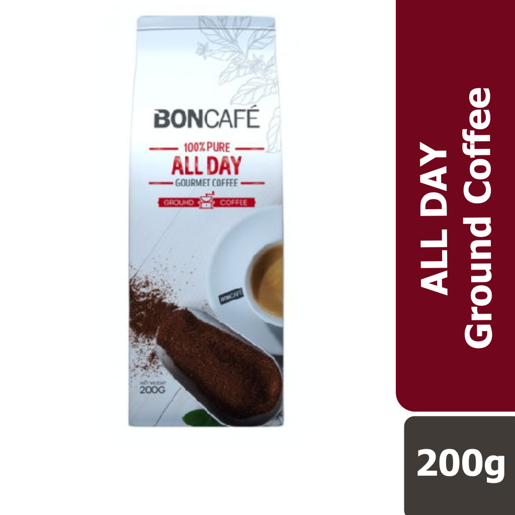BONCAFE All Day Ground Gourmet Coffee 200g | Shopee Malaysia