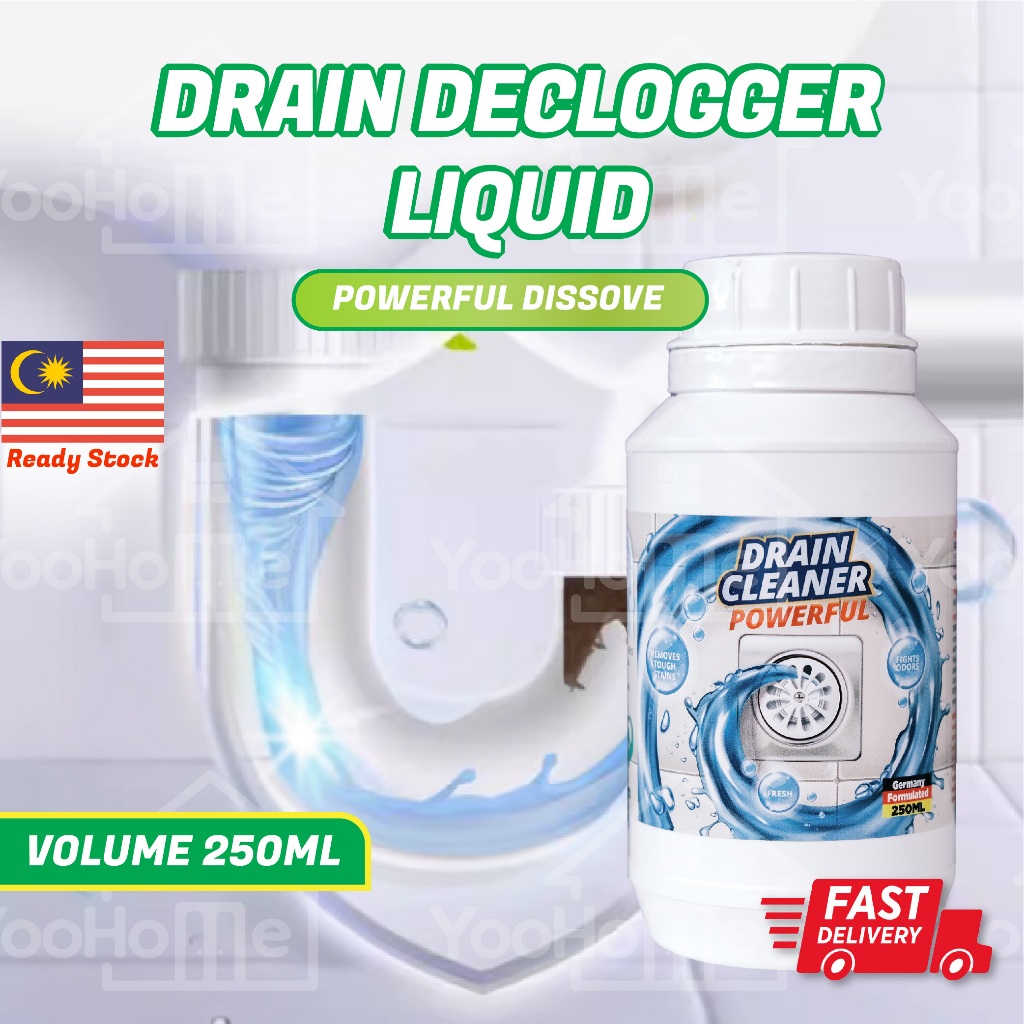 Sink and Drain Clog Remover Clogged Drain Remover Declogger Asid Serbuk ...