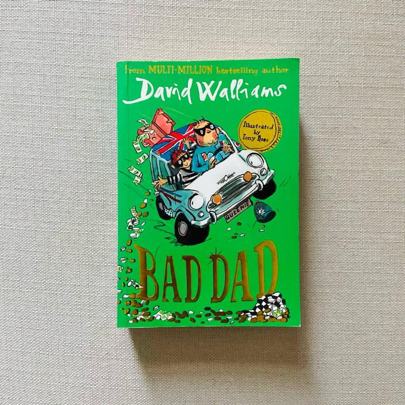 (Reprint) Bad Dad David Walliams Secondhand book | Shopee Malaysia