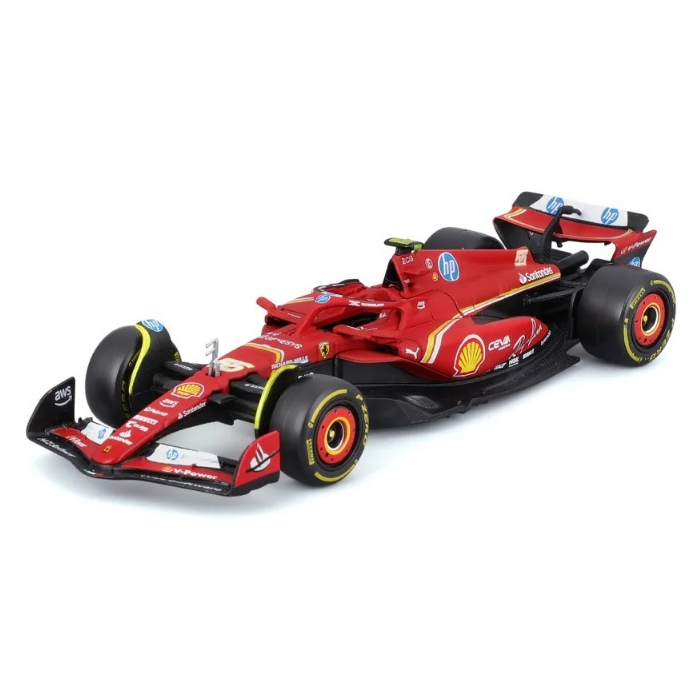 BBURAGO Burago 1:43 Ferrari F1 Racing SF-24 #55 Die Cast Car Models ...