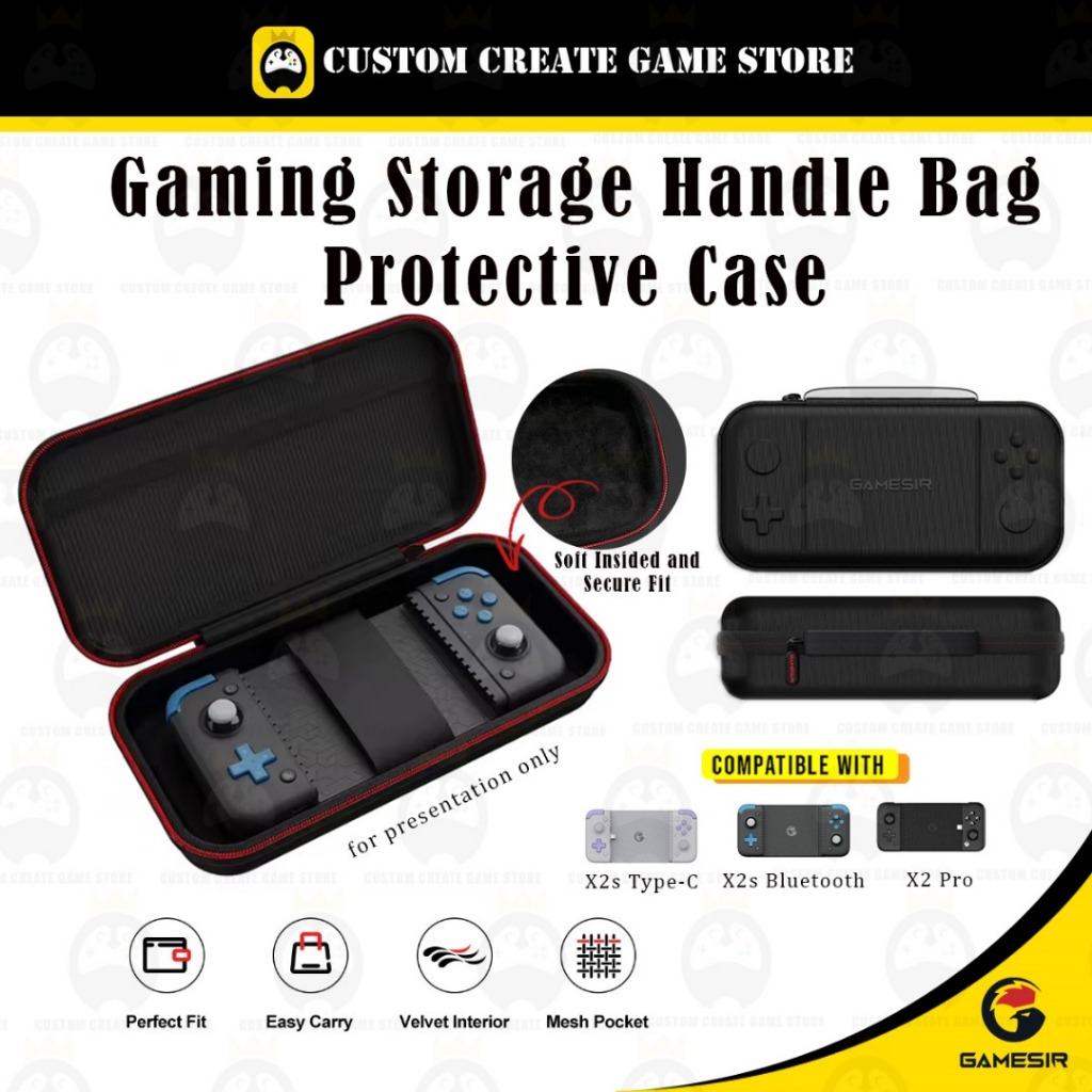 GameSir X2s Type-C X2 Pro X2s Bluetooth Carrying Case Mobile Gaming ...