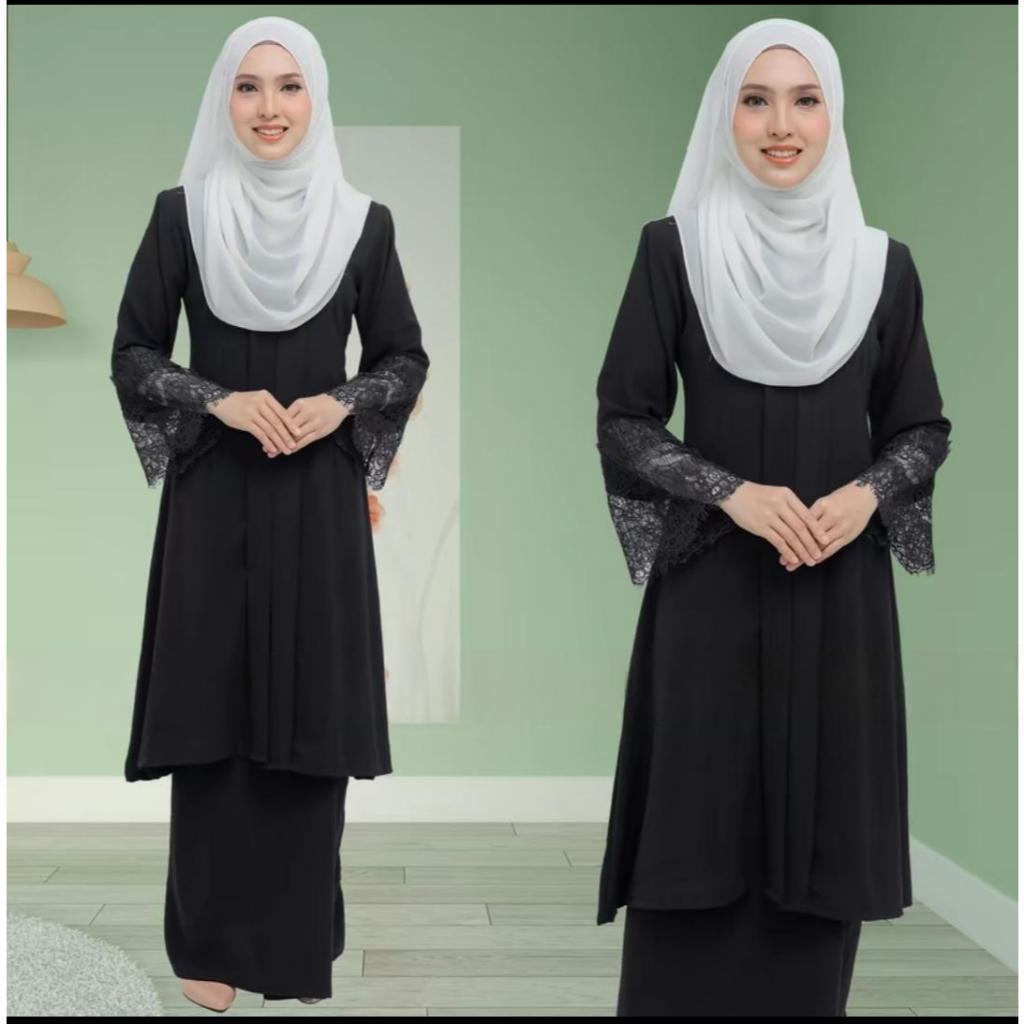 Baju Kebaya Lace di tangan, kain cey, kain sejuk | Shopee Malaysia