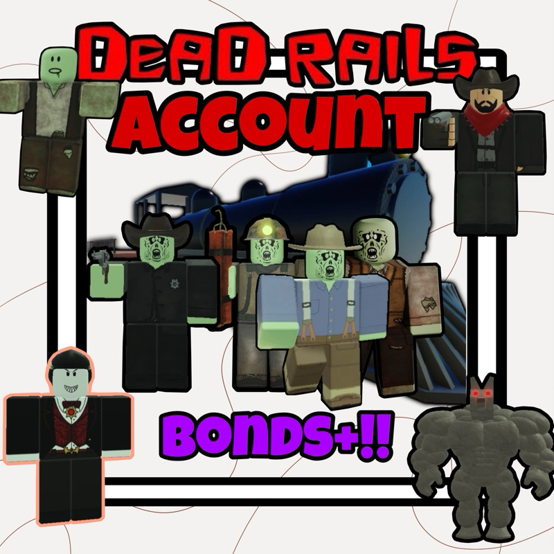 Dead Rails Account (ROBLOX PC GAME)Bonds! | Shopee Malaysia