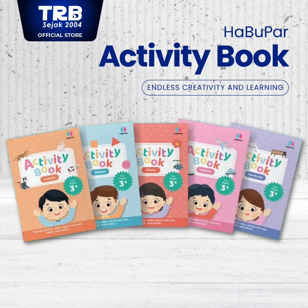 5 Activity Book for Endless Creativity and Learning | Buku Latihan ...