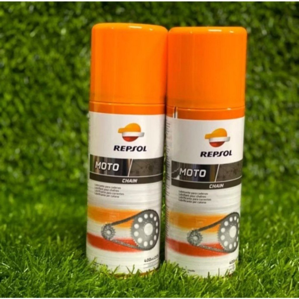 Ready Stock!! REPSOL Chain Lube Minyak Rantai Pelincir Rantai 400ml ...