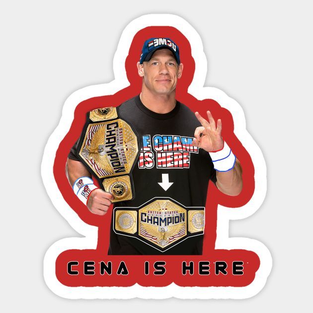 John Cena Stickers v1 | Shopee Malaysia