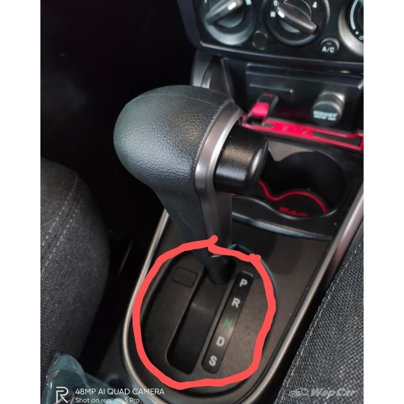 ORIGINAL PROTON GEAR SHIFT PANEL INDICATOR GEAR LEVER KNOB COVER AUTO ...