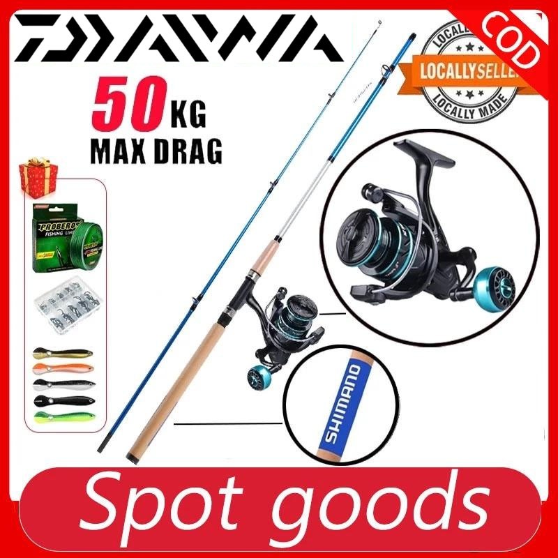 2025 NEW Reel Spinning Rod Fishing Set Combo Reel Joran Pancing Reel BC ...