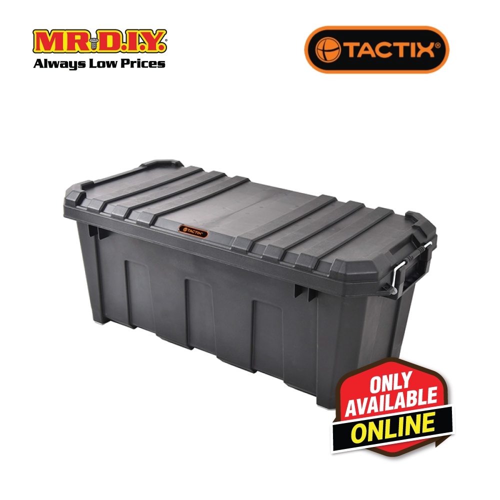 TACTIX Stackable Container Tool box (60L) | Shopee Malaysia