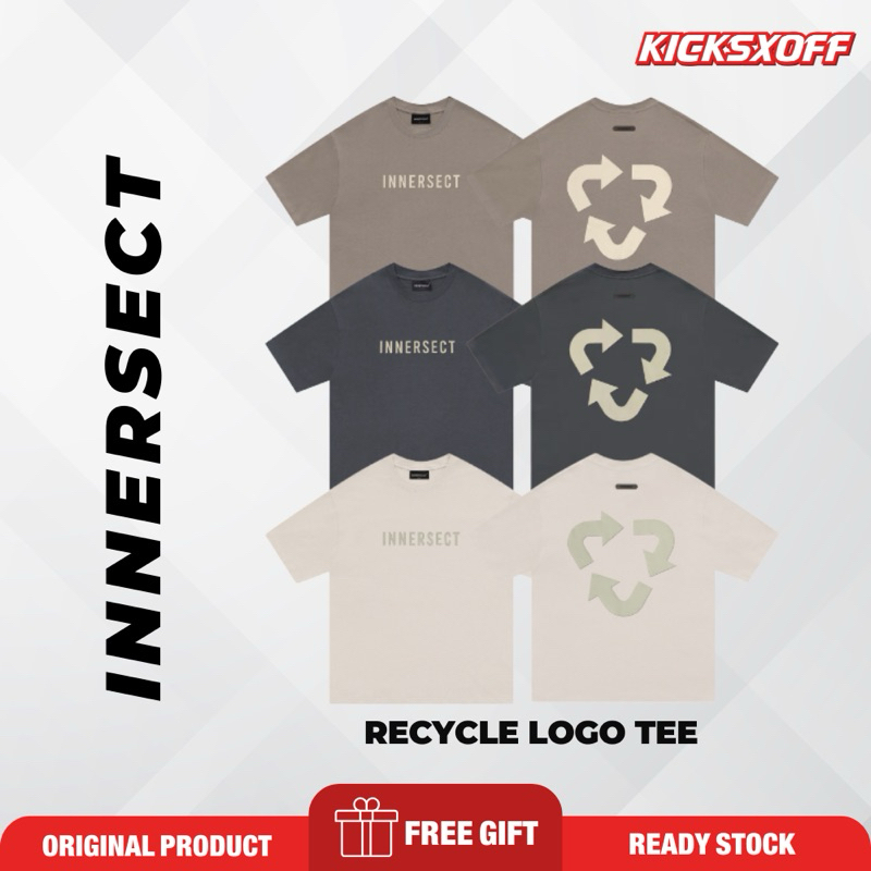 *READY STOCK* Innersect Recycle Oversized Tee Hype/Fashion/Streetwear/Couple/Unisex T-Shirt ...