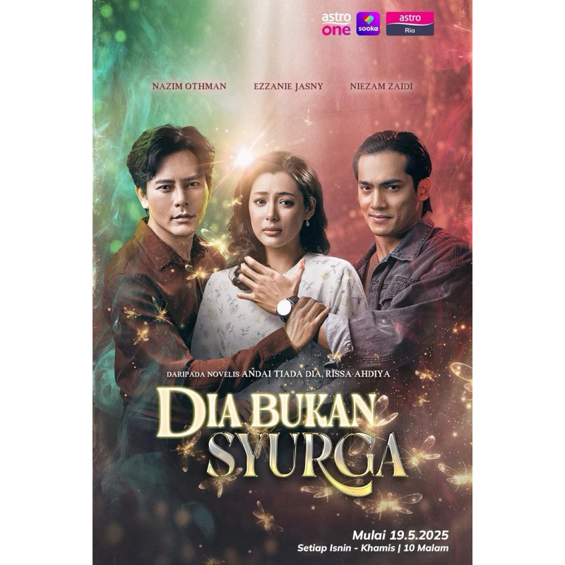🍒PRE ORDER🍒NOVEL ADAPTASI DIA BUKAN SYURGA PENULIS RISSA AHDIYA ...