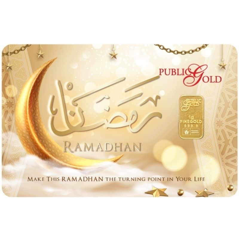 GOLD BAR BULAN-BULAN ISLAM | Shopee Malaysia