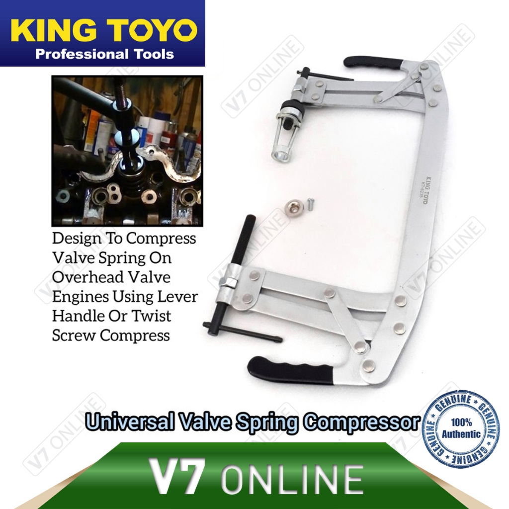 KING TOYO Universal Valve Spring Compressor [KT-6235] | Shopee Malaysia