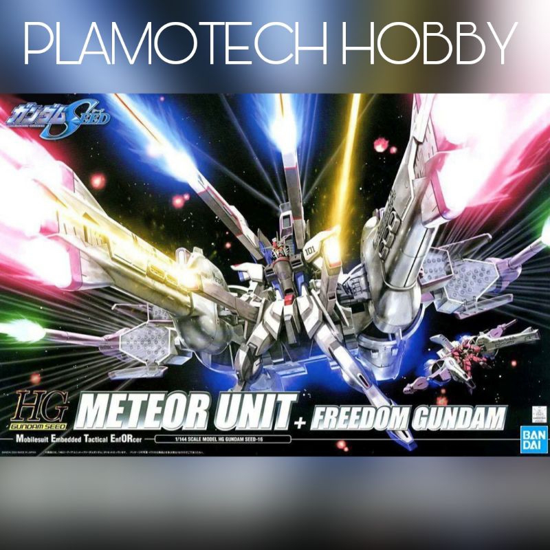 BANDAI HG 1/144 METEOR UNIT + FREEDOM GUNDAM | Shopee Malaysia