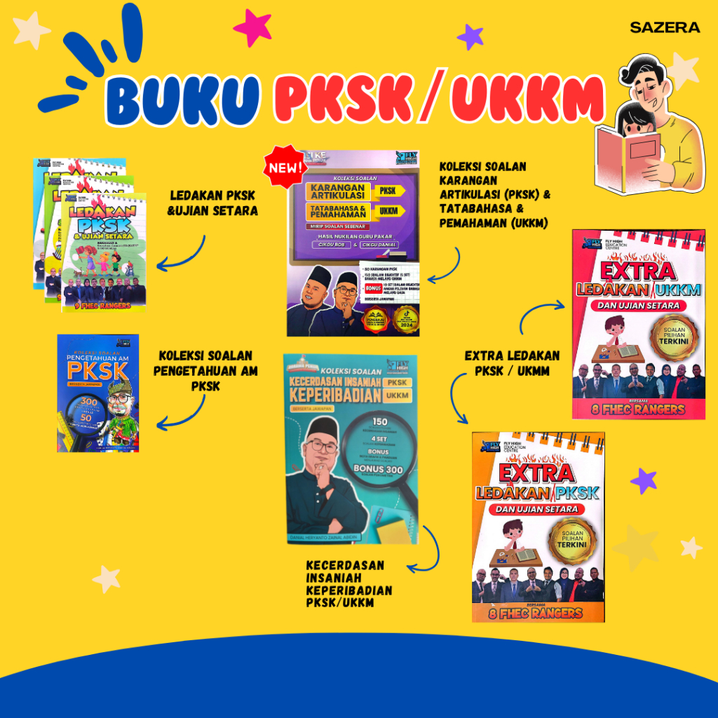 BUKU PKSK/UKKM : Ledakan PKSK/Pengetahuan AM/Karangan/Kecerdasan ...