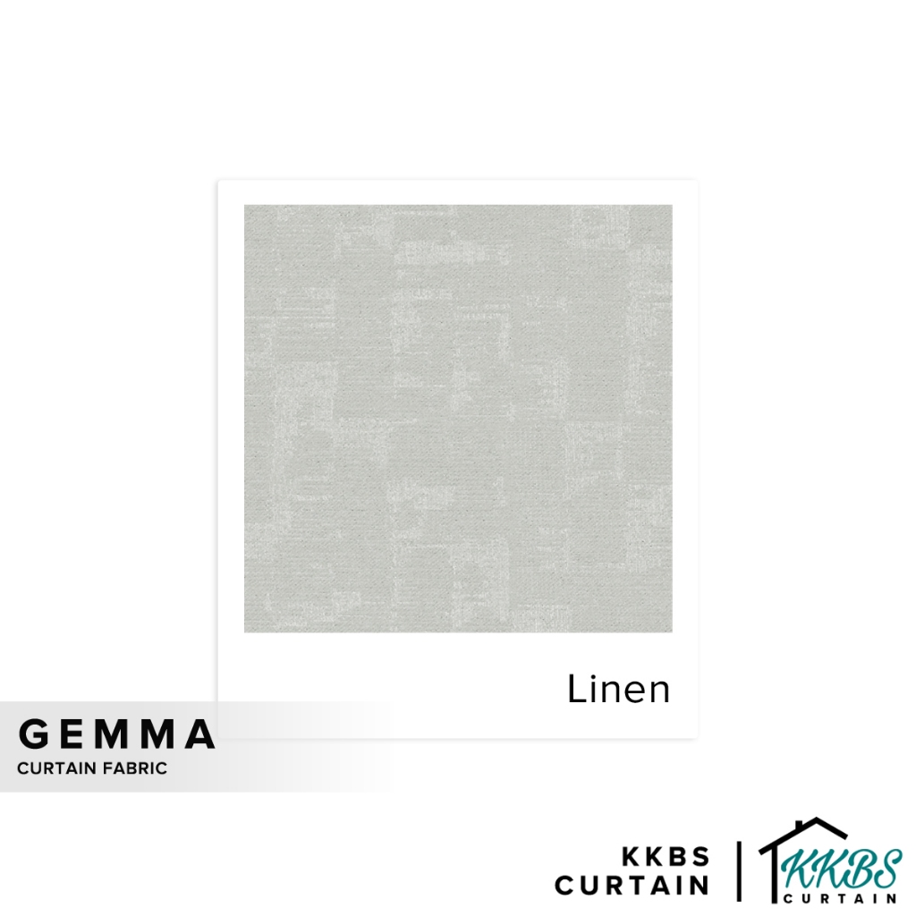 KKBS CURTAIN Gemma 126'' Kain Langsir Potong Meter (Gemma Curtain ...