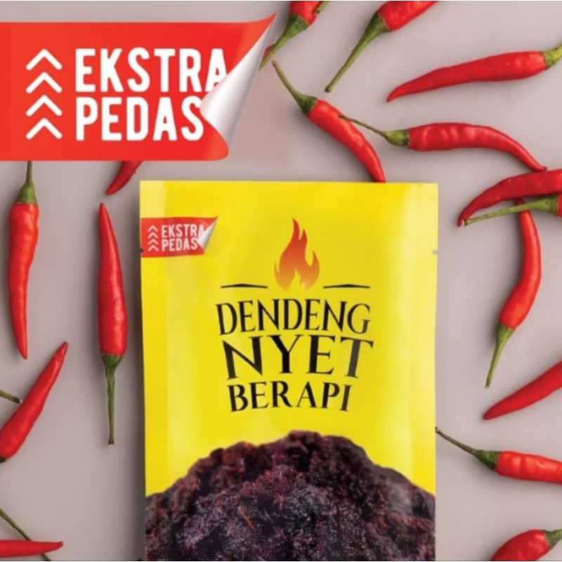 [READY STOCK+ Fast Shipping] Extra Pedas Dendeng Nyet Sambal Nyet Berapi Original by Khairul ...