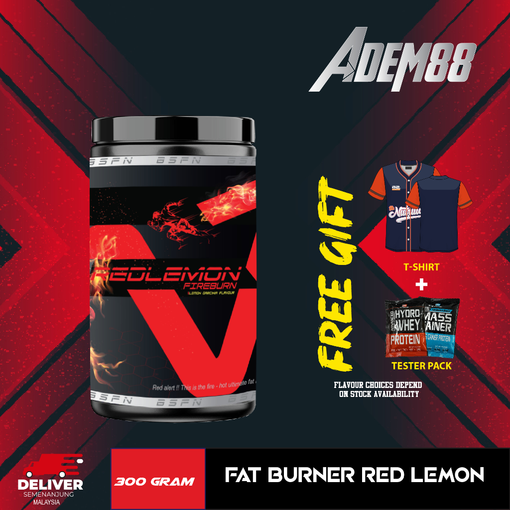 REDLEMON FATBURNER BS NUTRITION | Shopee Malaysia