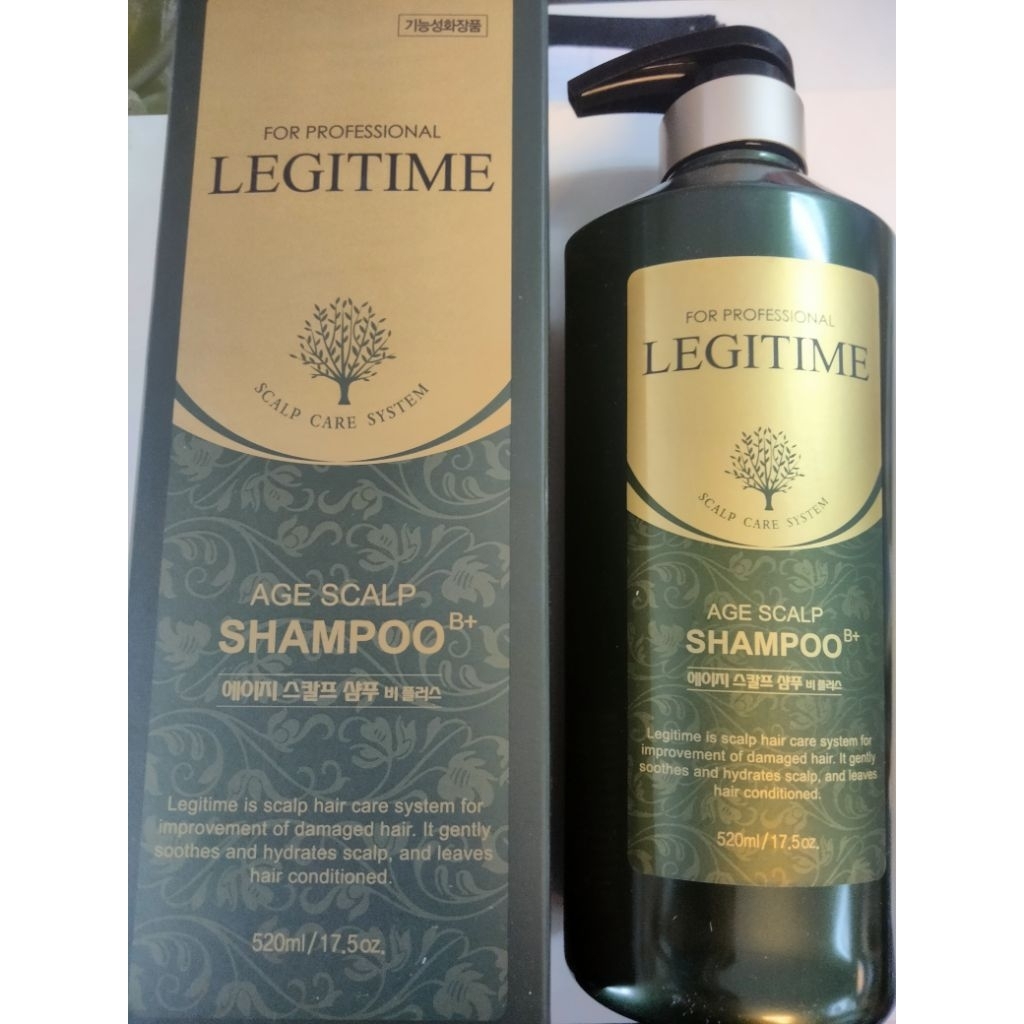 Legitime age scalp shampoo (520ml) | Shopee Malaysia