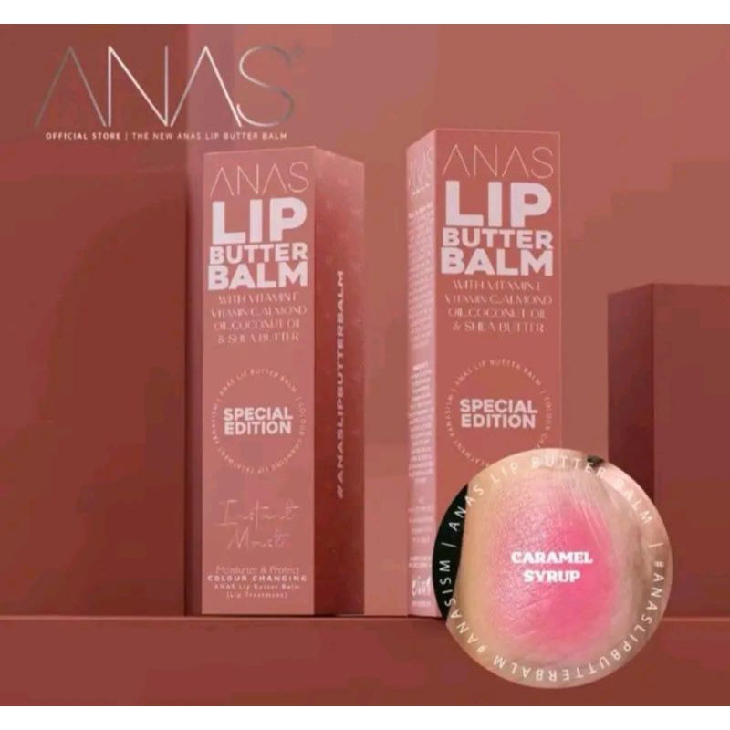 ANAS LIP BUTTER BALM WITH VITAMIN E | Shopee Malaysia