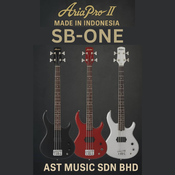Aria Pro ii SB-ONE Electric Bass Guitar / SB ONE | Shopee Malaysia