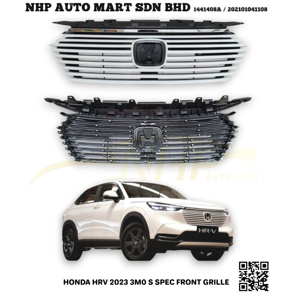 BARANG BARU honda HRV HR-V 2023 3M0 FRONT GRILLE (S SPEC) | Shopee Malaysia