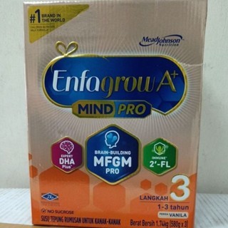 Enfagrow A+ Mind Pro Step 3 (VANILLA) 1.74KG Exp:08/2026 | Shopee Malaysia